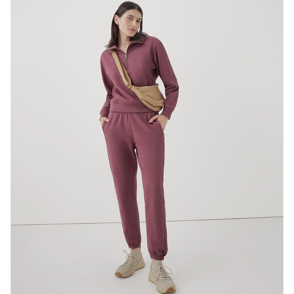Pact | Pants & Jumpsuits | Nwt Pact 0 Organic Cotton Loopback French Terry Joggers Sweatpants ...